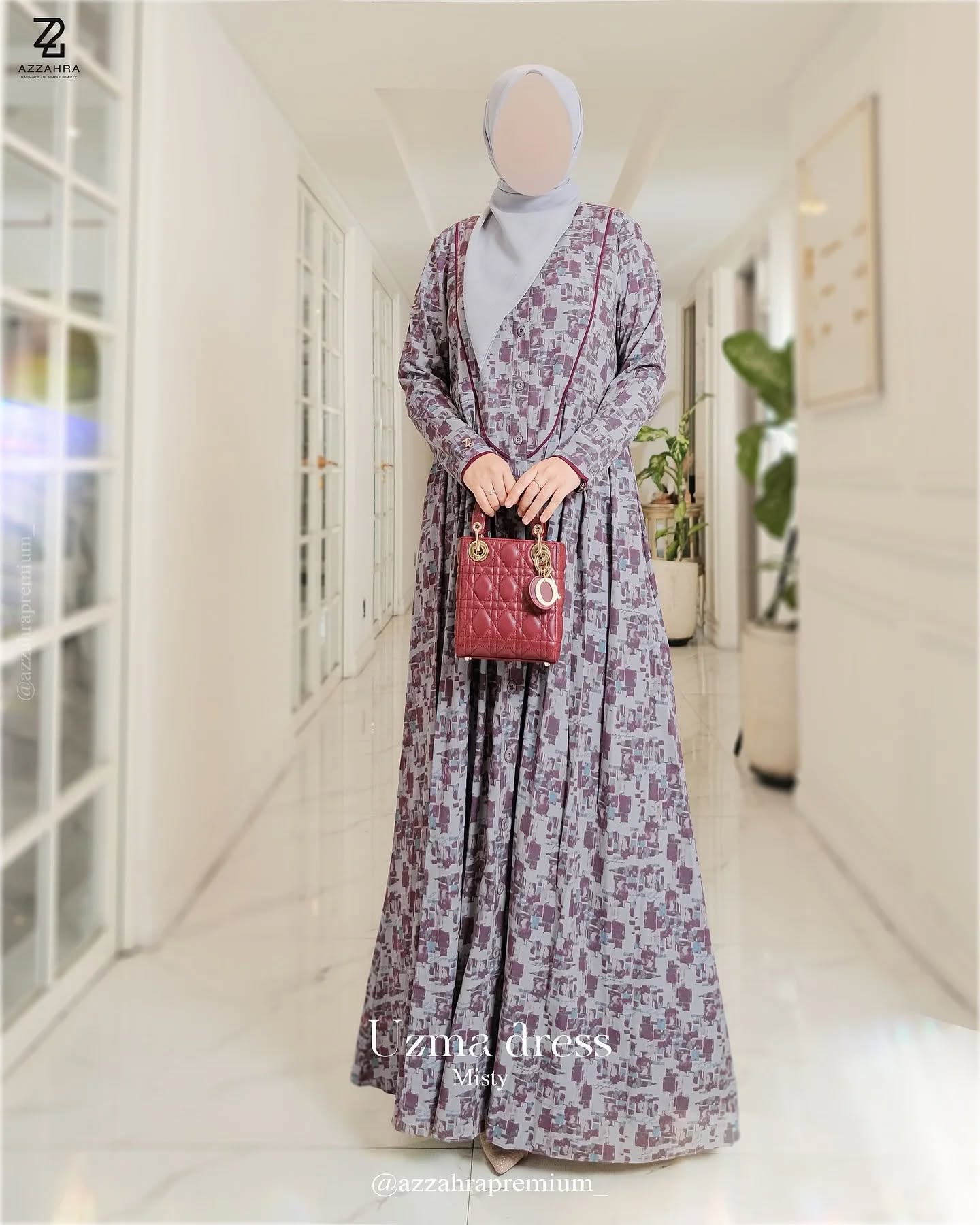 Uzma Dress - Myclotheshop | Kebutuhan Fashion Kamu Ada Di sini!